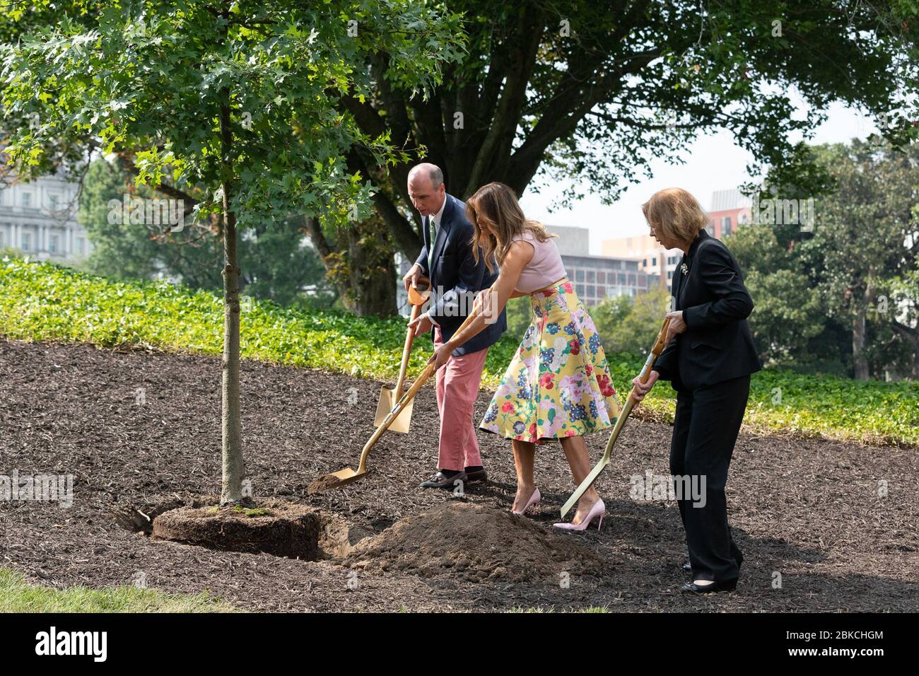 First Lady Melania Trump participates in a White House Historical ...