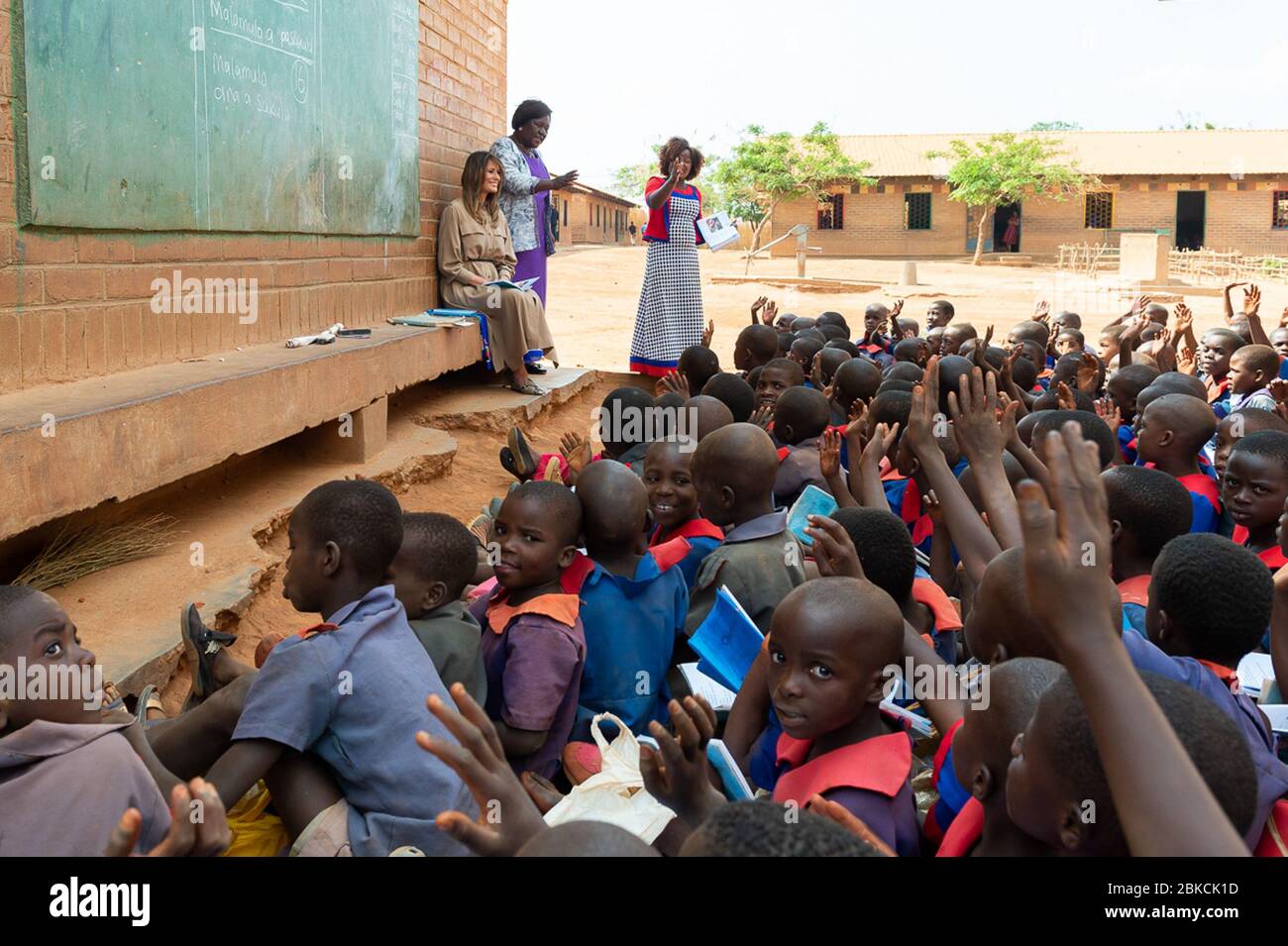 Malawi school children hi-res stock photography and images - Alamy