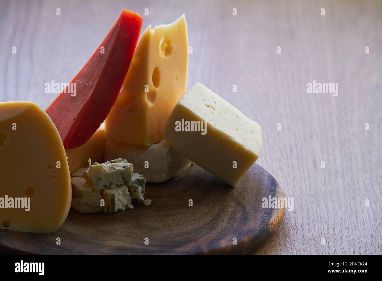 Composition different types cheese hi-res stock photography and images ...