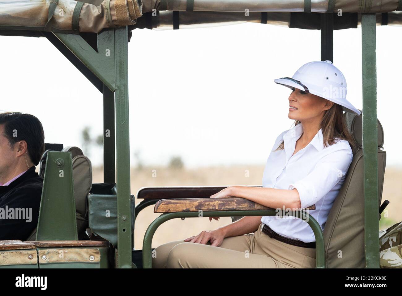 On October 5, 2018, First Lady Melania Trump participated in a safari ...