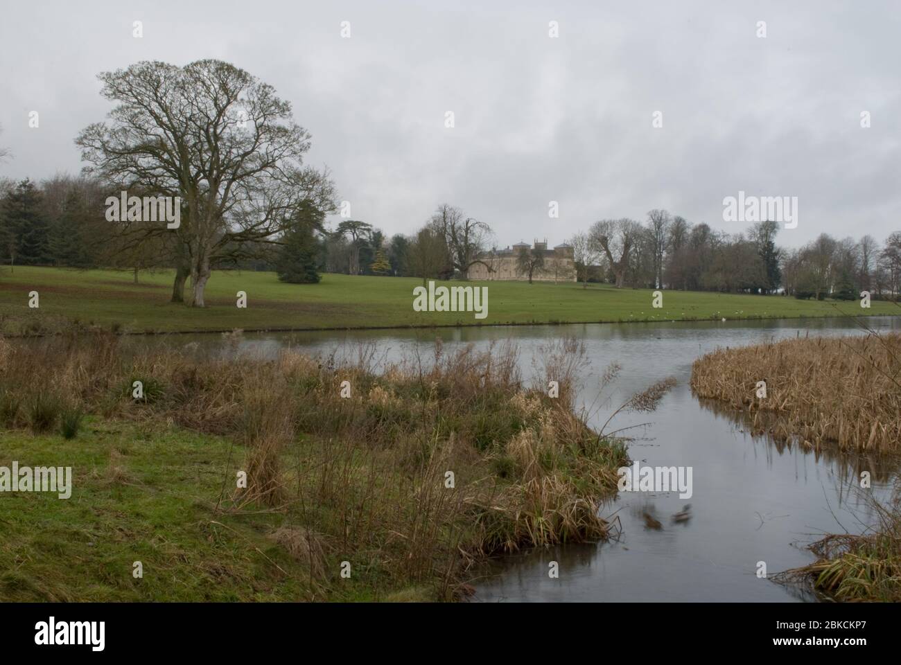 Stone Manor House Palladian Architecture Green Space Lydiard Estate ...
