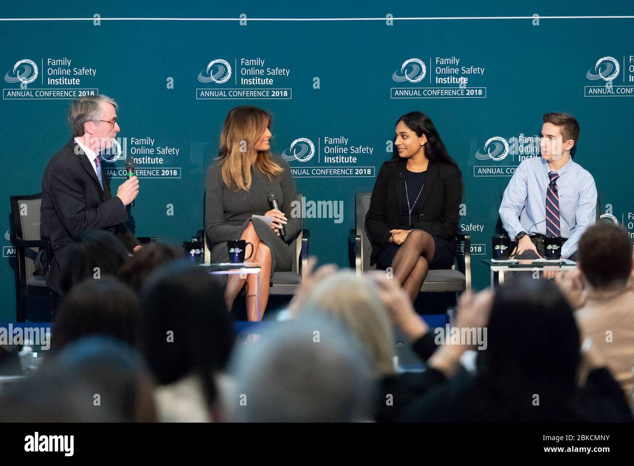 On November 15, 2018, First Lady Melania Trump joined Stephen Balkam ...