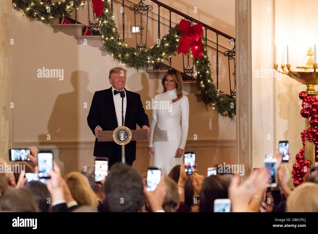 Donald melania trump december 15, 2018 hi-res stock photography and ...