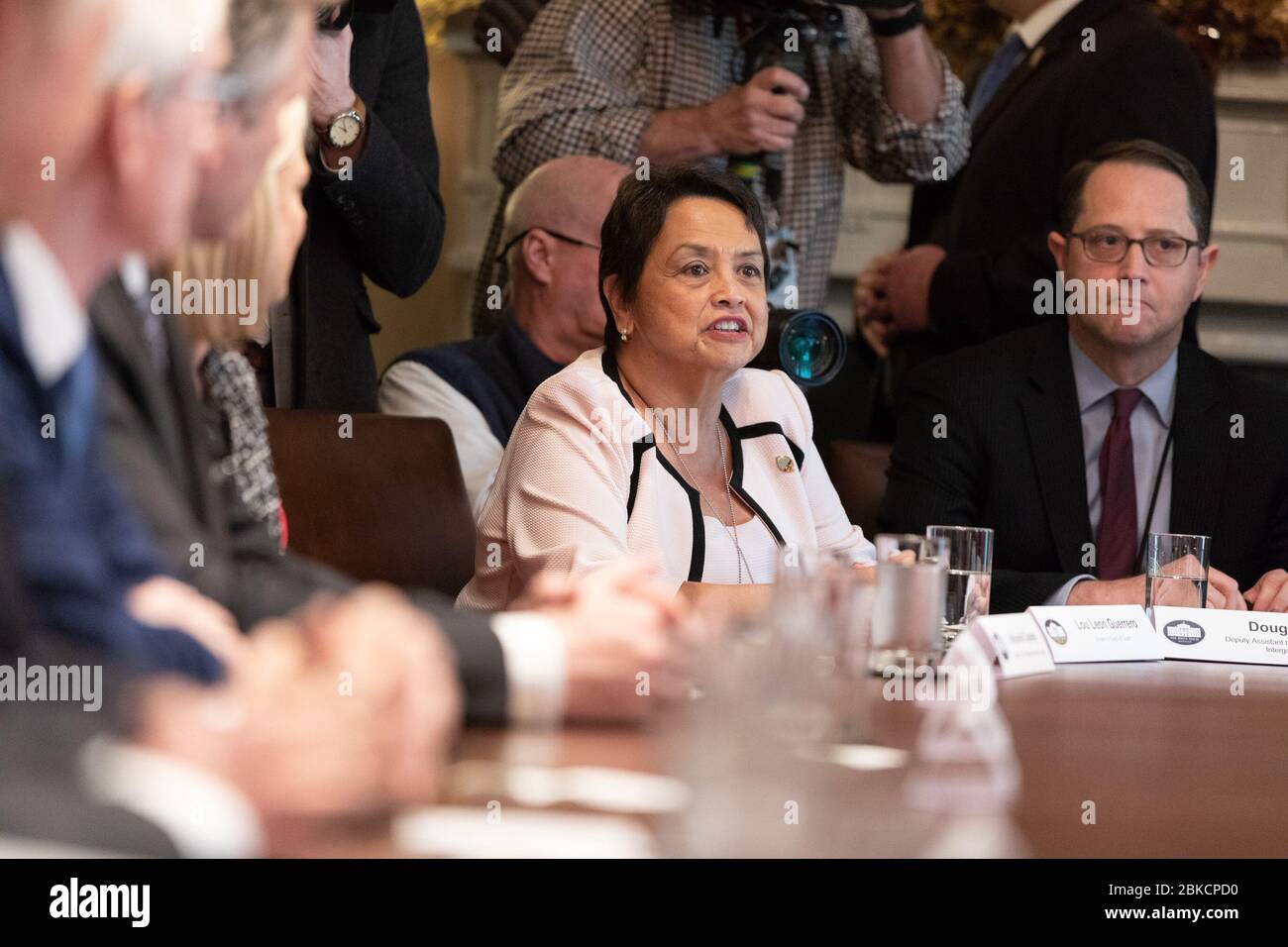 Governor lou leon guerrero hi-res stock photography and images - Alamy