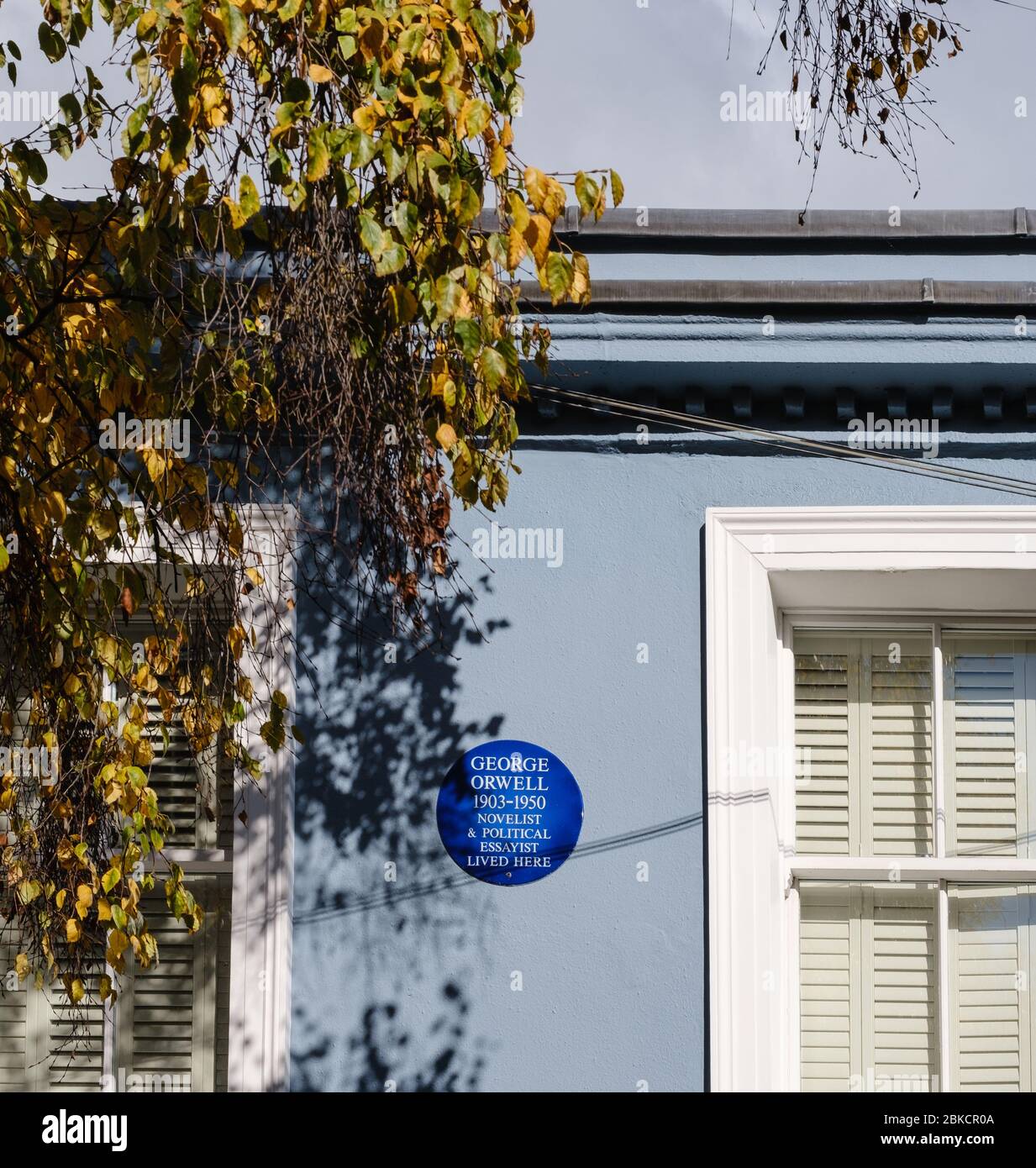 Blue Plaque for George Orwell, Novelist & Political Essayist, 1903-1950 ...
