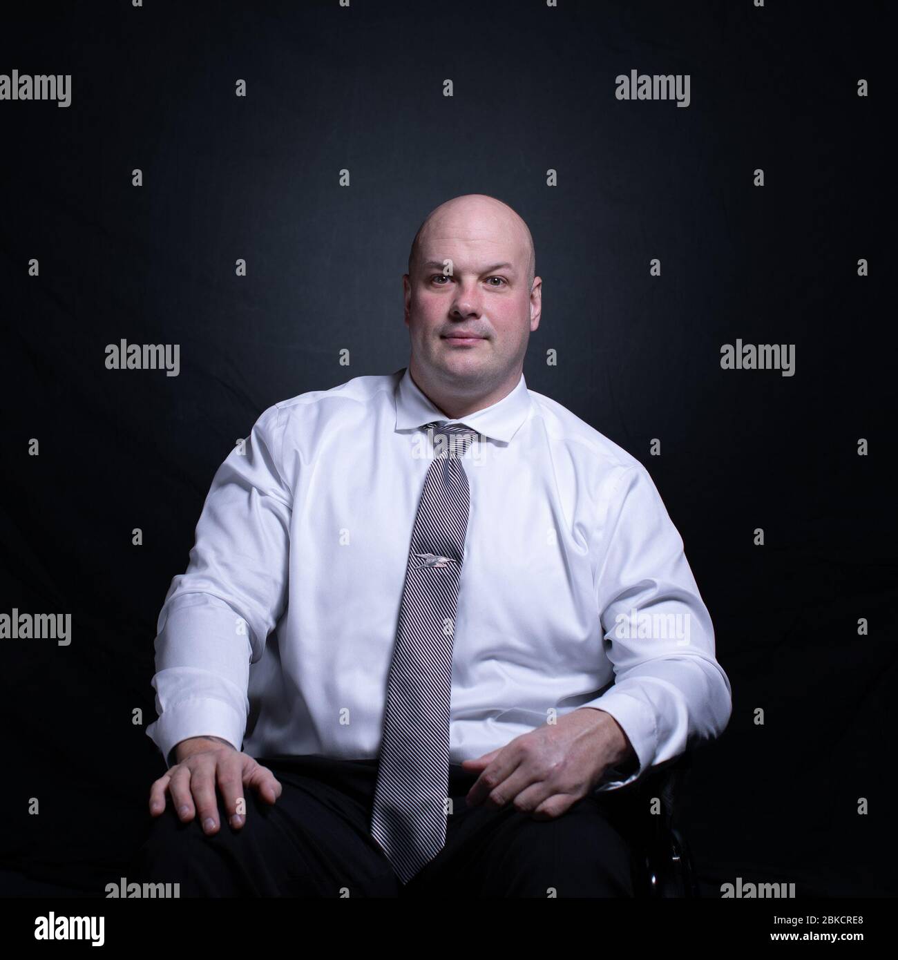 Timothy Matson, a Pittsburgh Police SWAT officer, responded to the 2018 ...