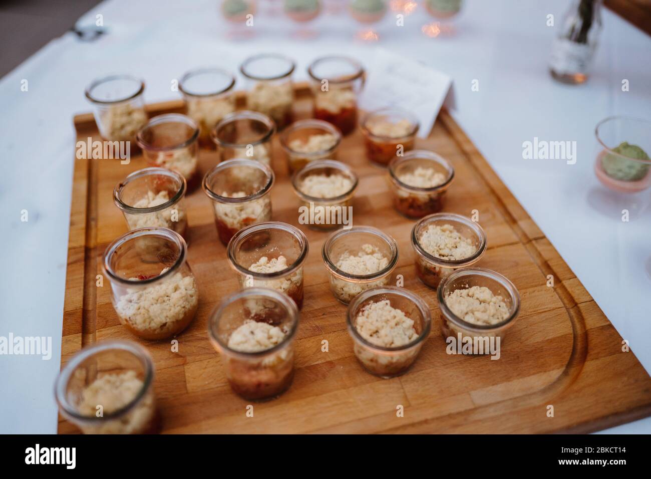 photo of dessert in a hotel open buffet Stock Photo - Alamy