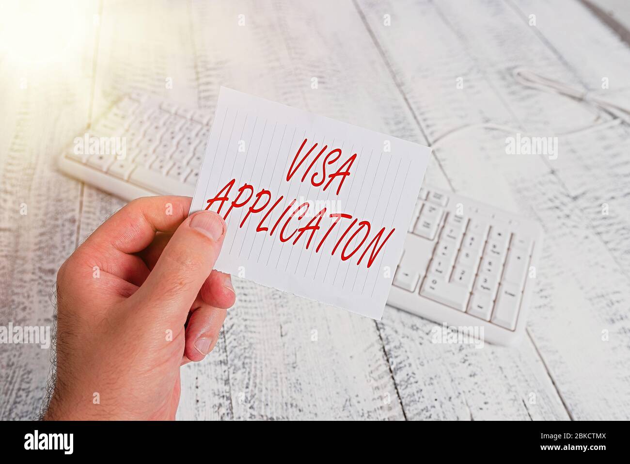 Word writing text Visa Application. Business photo showcasing Form to ...