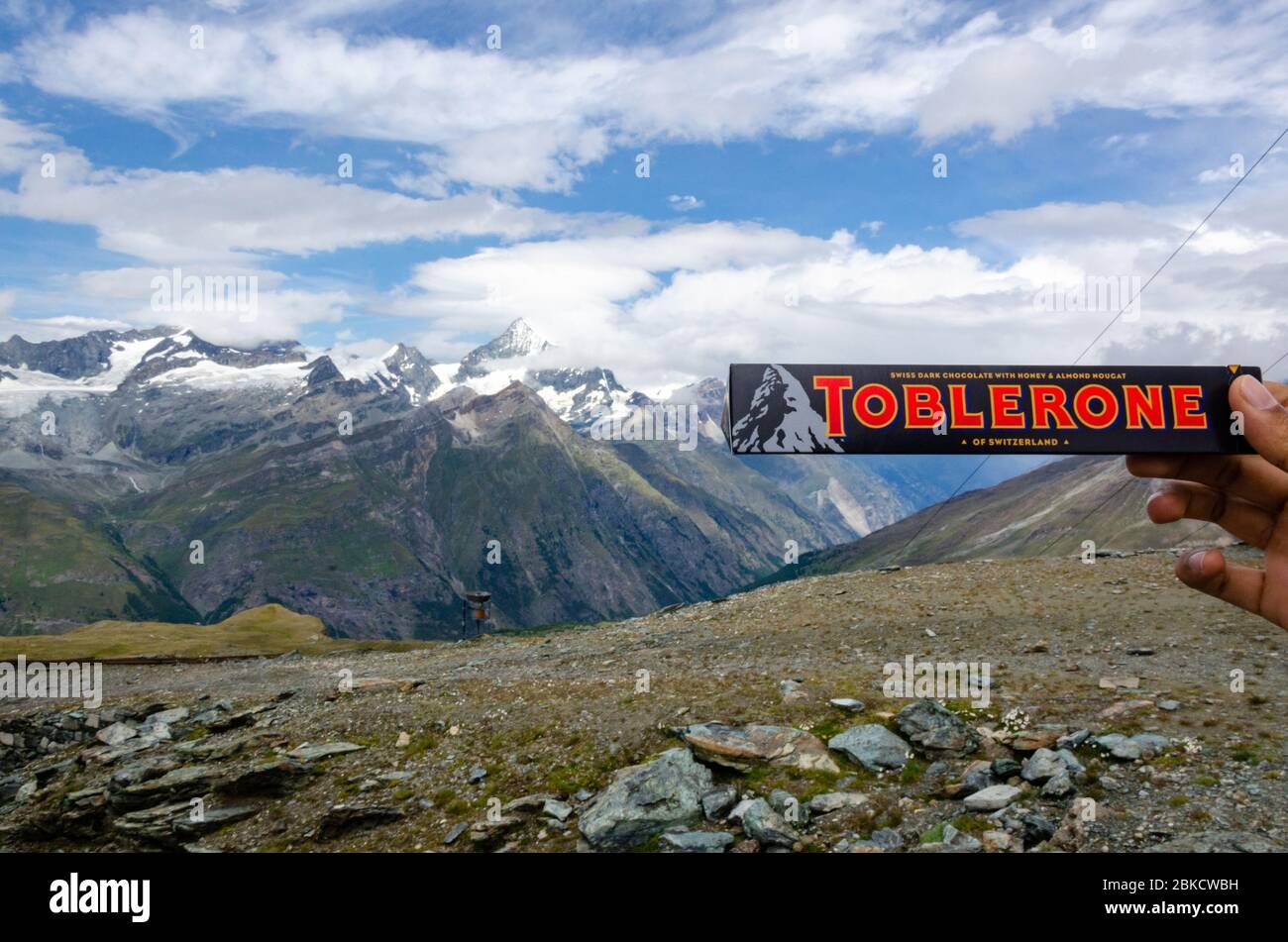 Toblerone Chocolate High Resolution Stock Photography and Images - Alamy