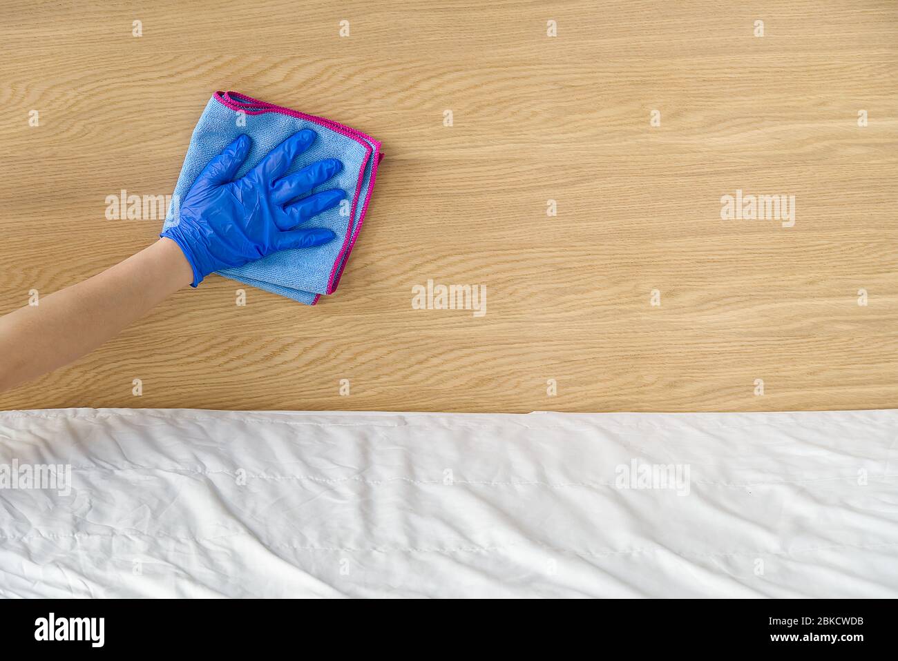 The concept of general cleaning of the house, dusting on all surfaces ...