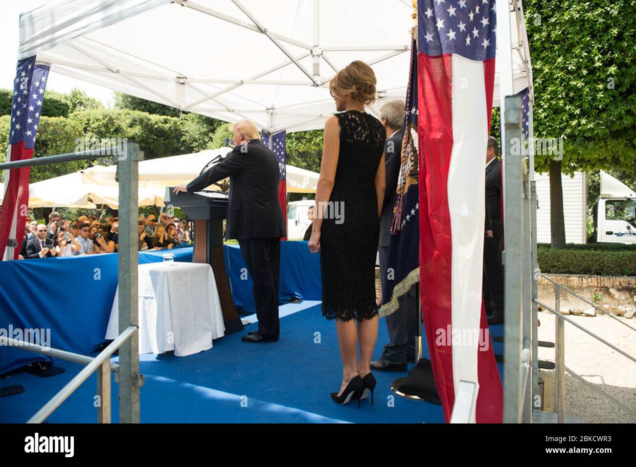 On May 24, 2017, President Donald Trump and First Lady Melania Trump ...