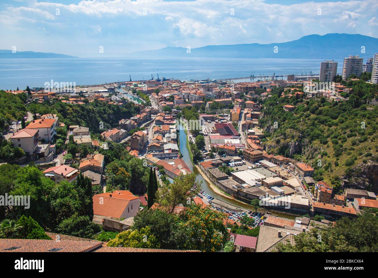 Rijeka city view hi-res stock photography and images - Alamy