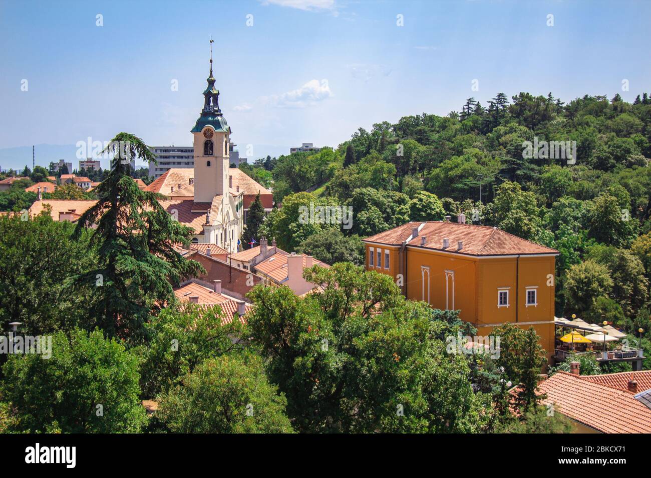 Church of Our Lady of Trsat in Rijeka, Croatia Stock Photo - Alamy