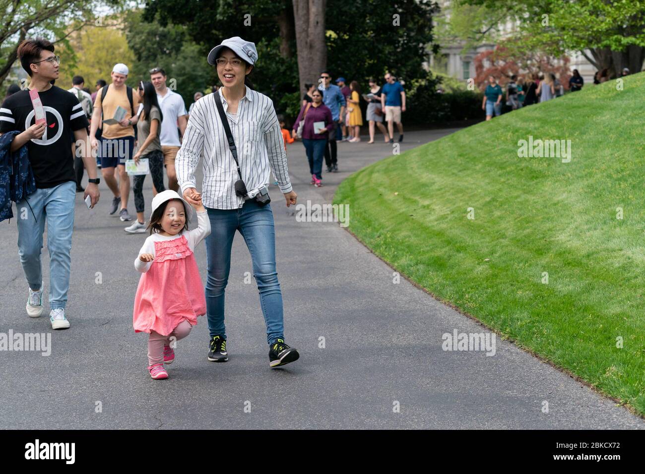 The 2019 White House Spring Garden Tours showcased the beautiful ...