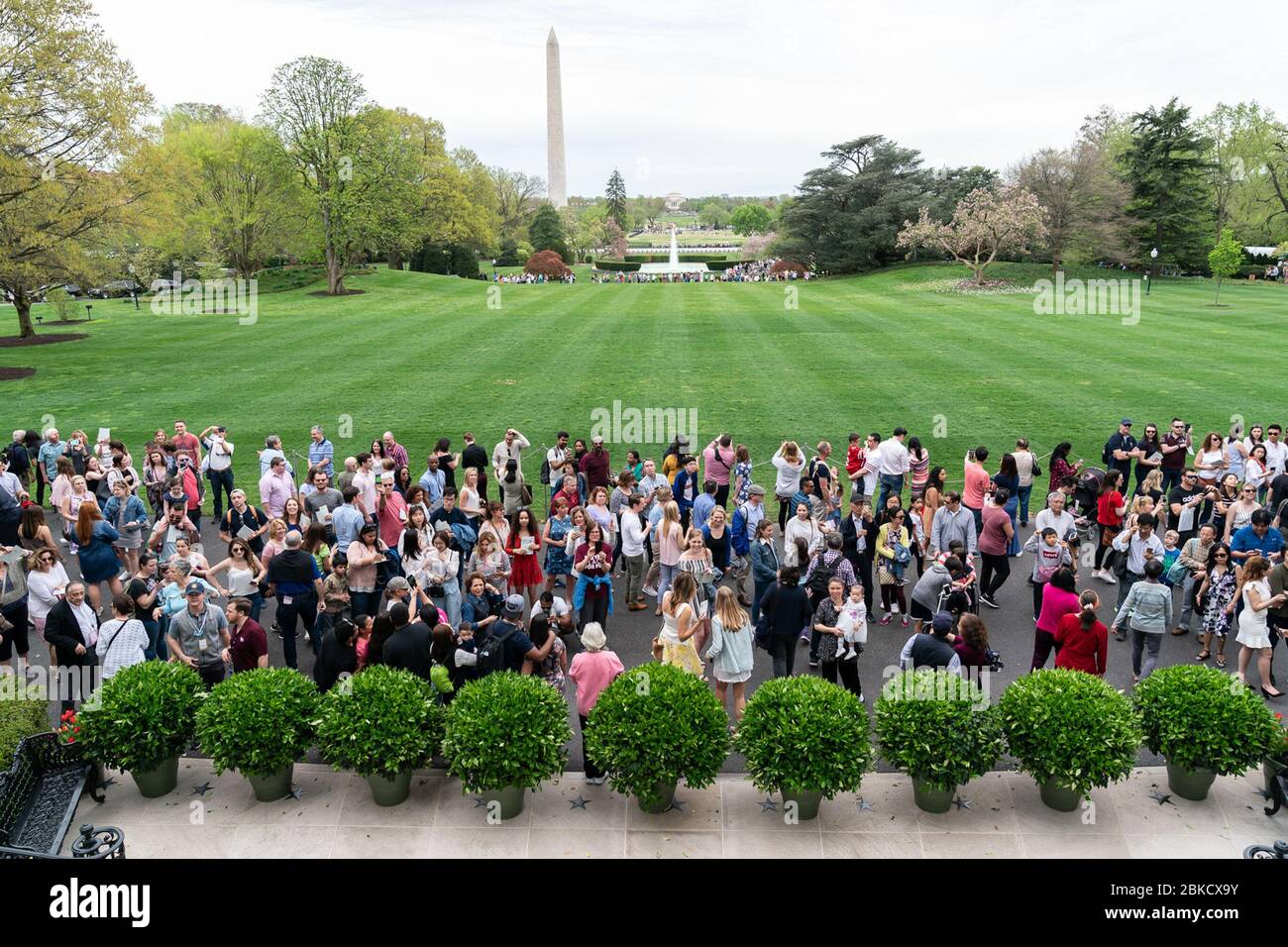 The 2019 White House Spring Garden Tours offered visitors a chance to ...