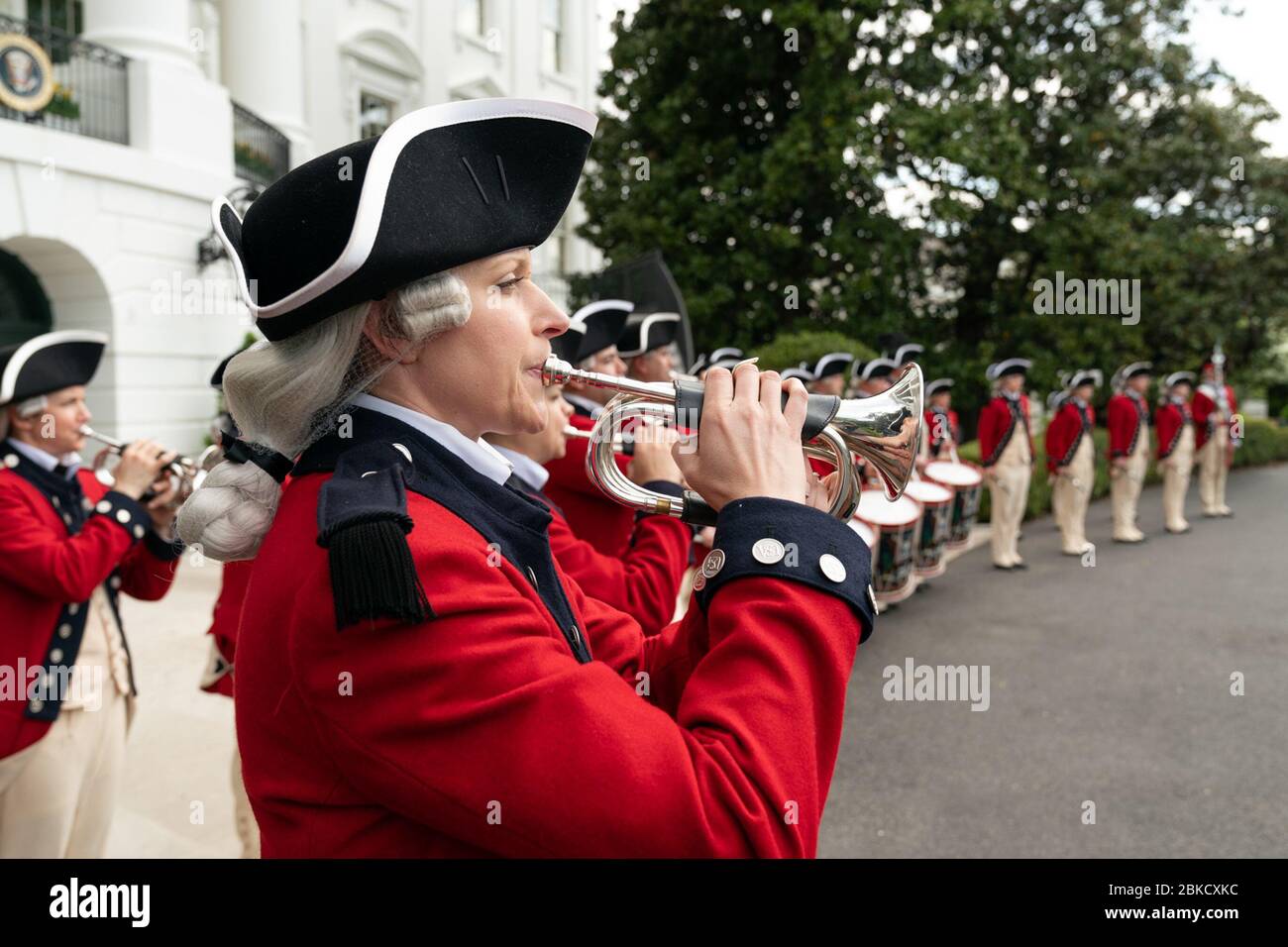On April 22, 2019, the U.S. Army Old Guard Fife and Drum Corps ...