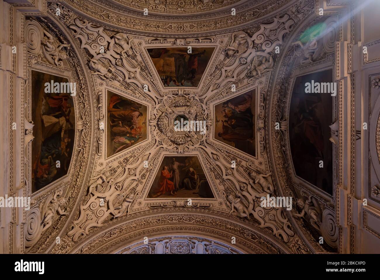World famous ceiling paintings in hi-res stock photography and images ...