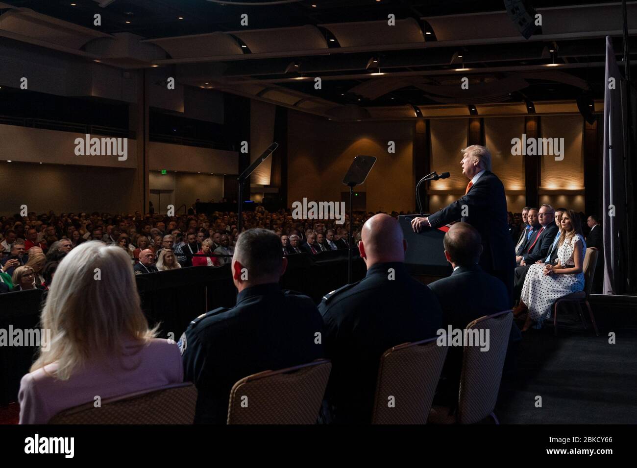 On April 24, 2019, President Donald J. Trump and First Lady Melania ...