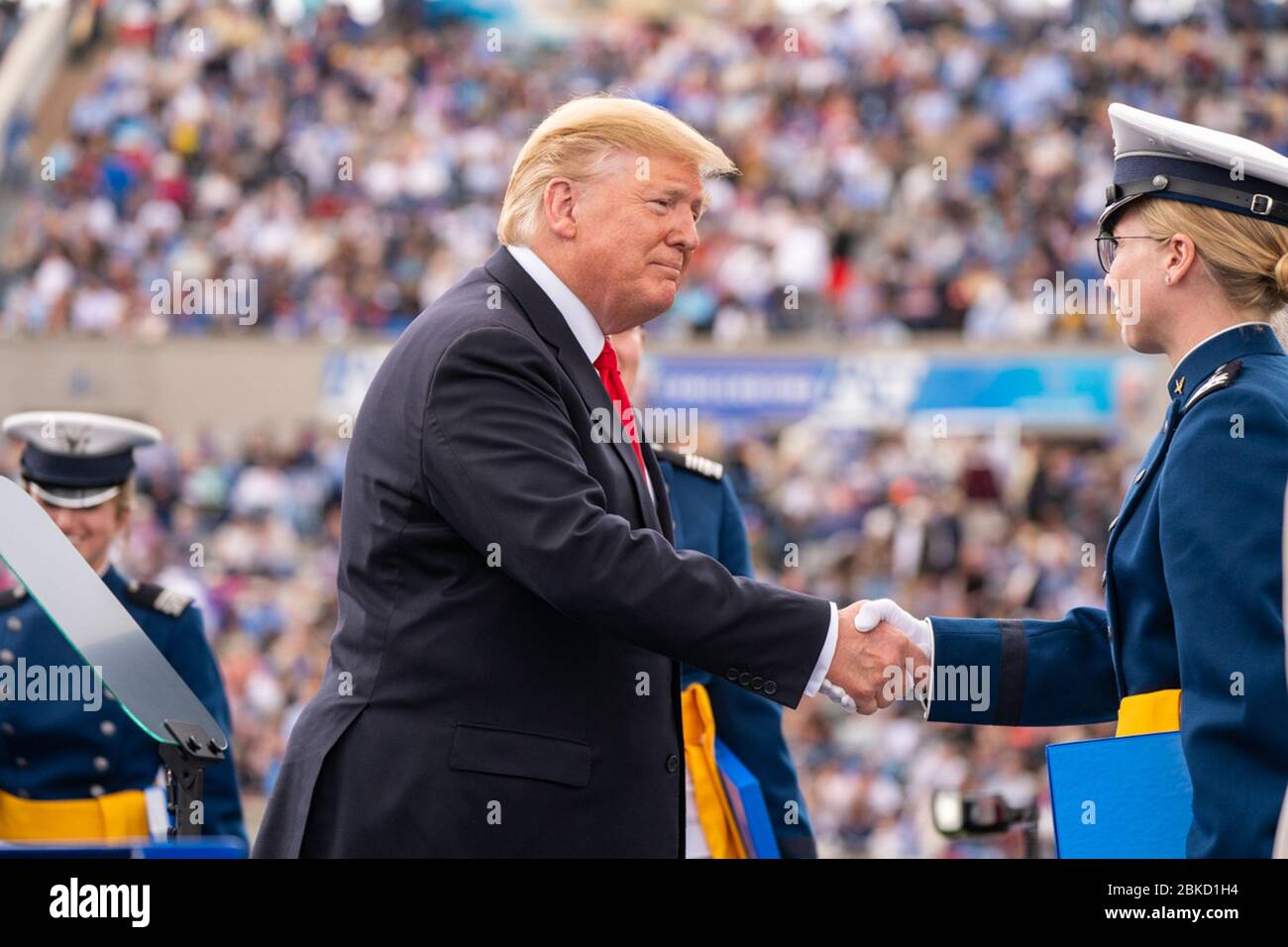 The United States Air Force Academy held its annual graduation ceremony ...