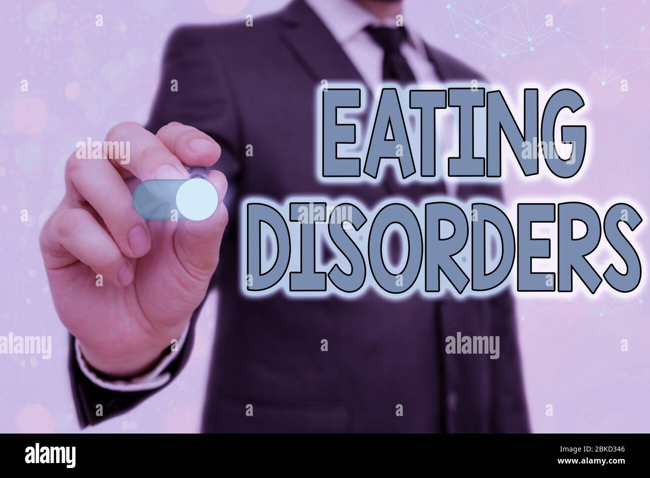 Word writing text Eating Disorders. Business photo showcasing any of a ...