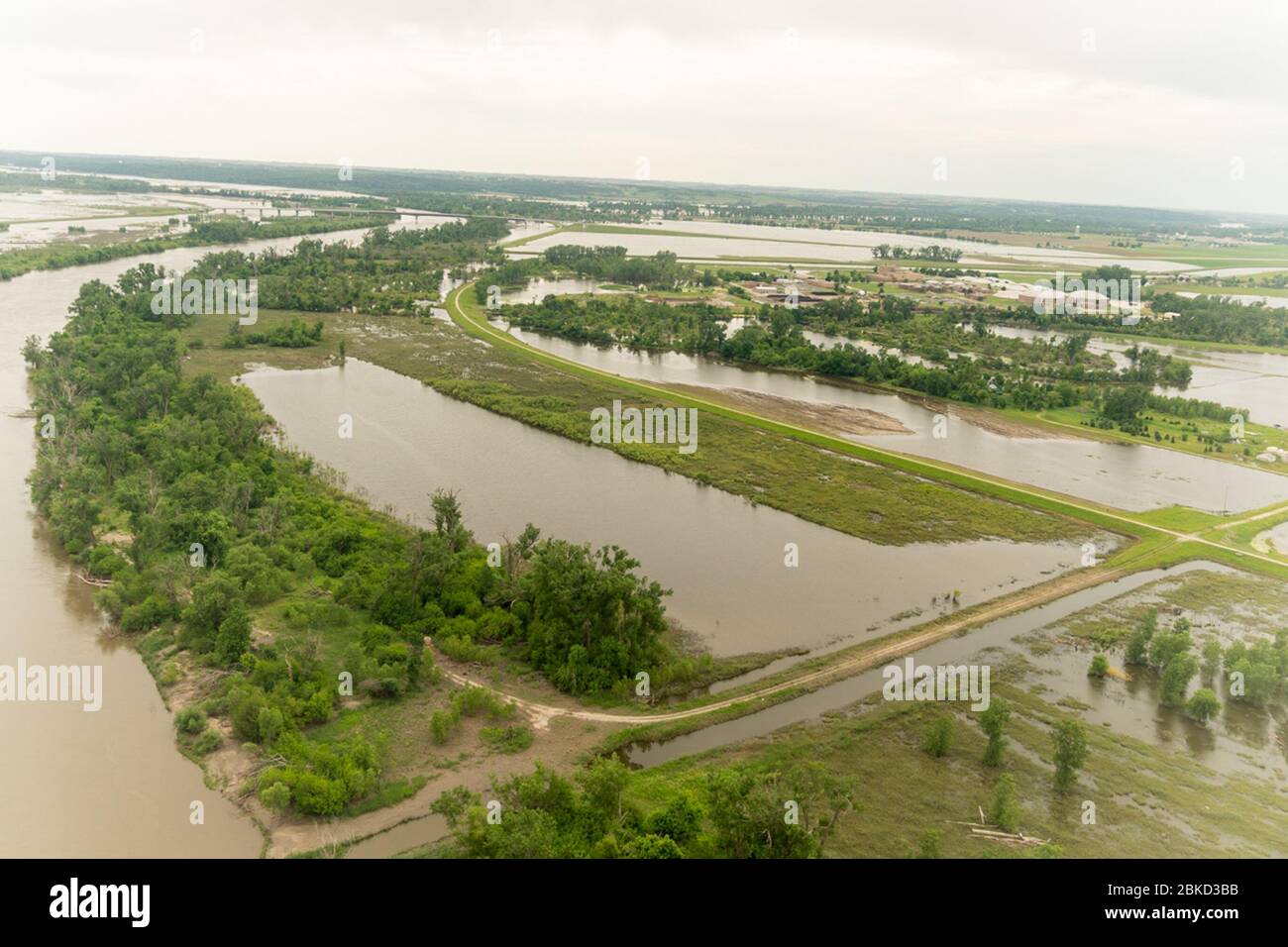 2019 missouri river flooding hi-res stock photography and images - Alamy