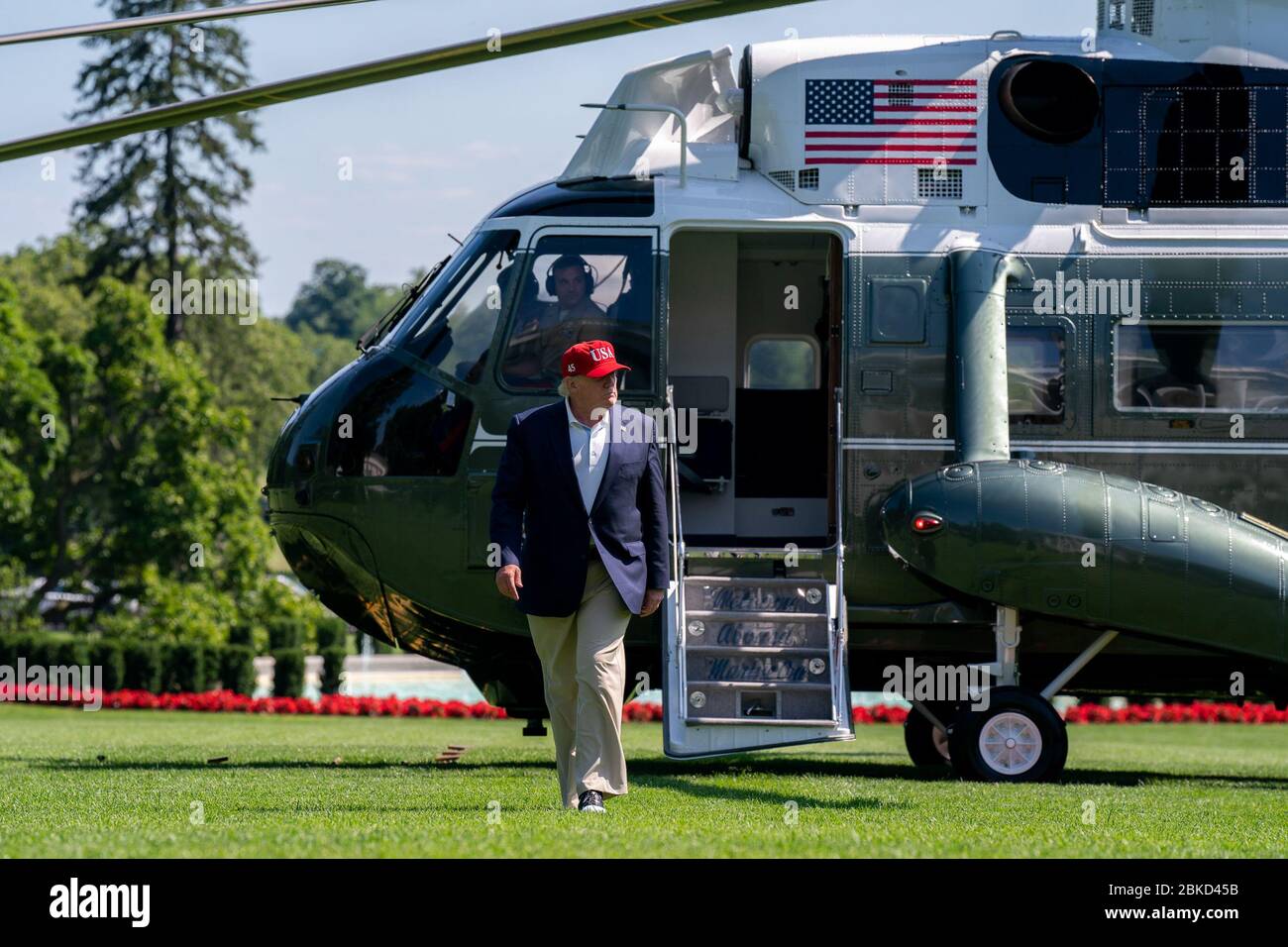 President Donald J. Trump attends meetings and conducts official ...