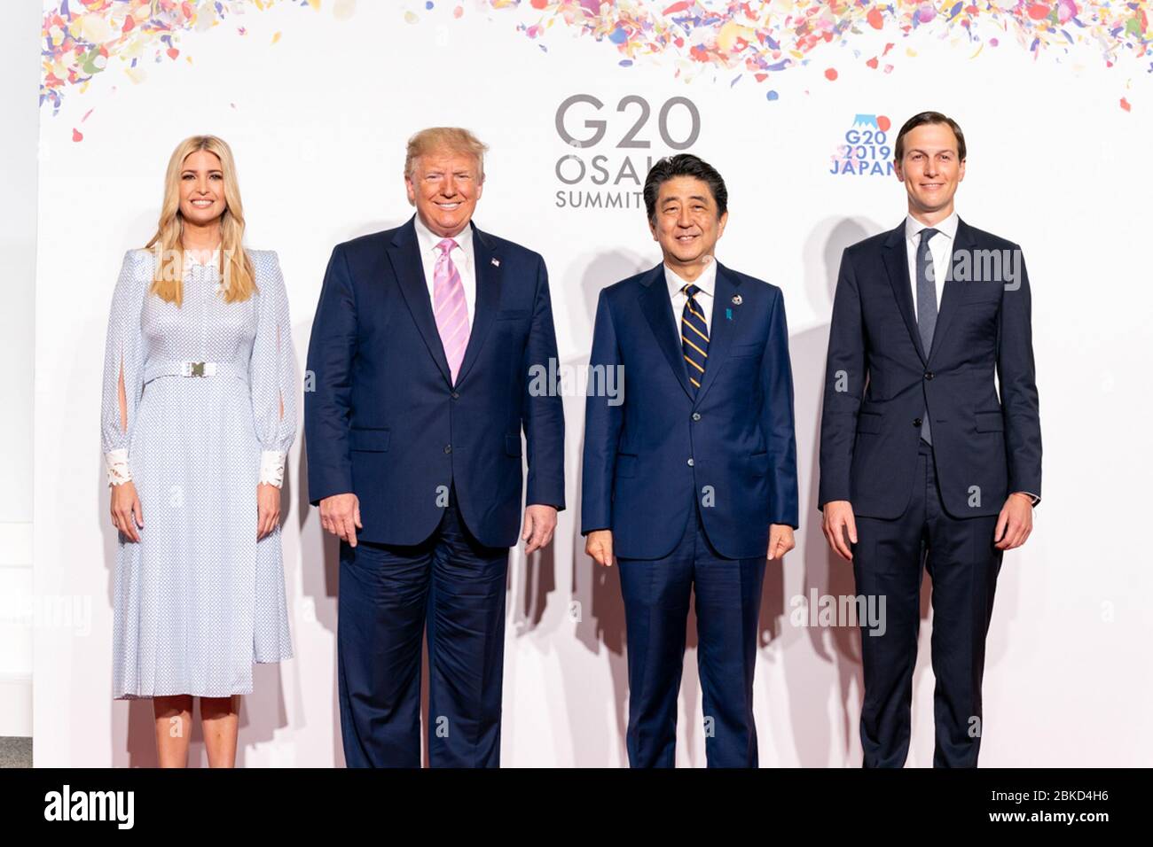 President Donald J. Trump, joined by Ivanka Trump and Jared Kushner, is ...
