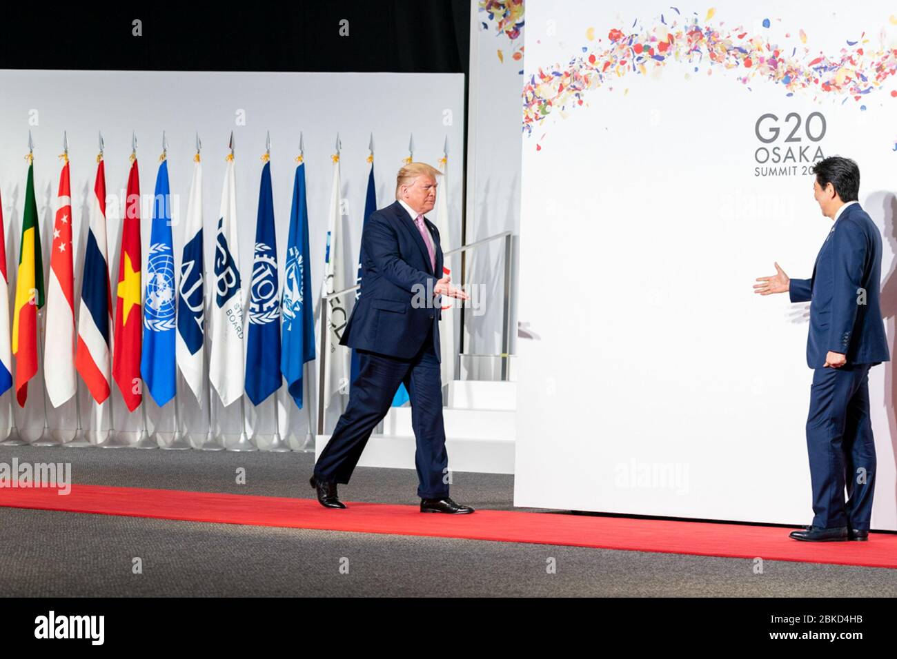 On June 28, 2019, President Donald J. Trump arrived in Osaka, Japan ...