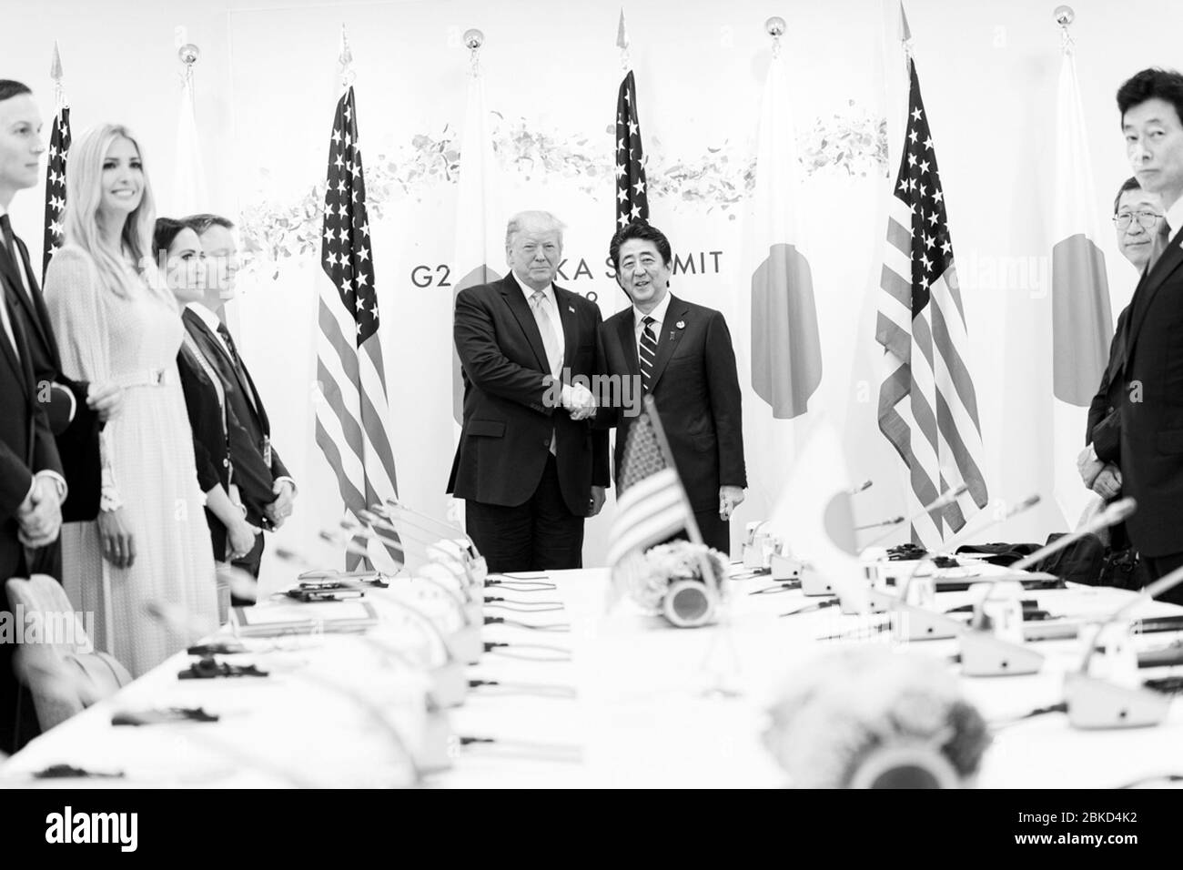 Minister foreign trade economic Black and White Stock Photos & Images ...
