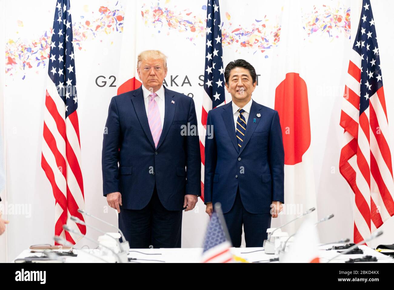 President Donald J. Trump participates in a bilateral meeting with ...