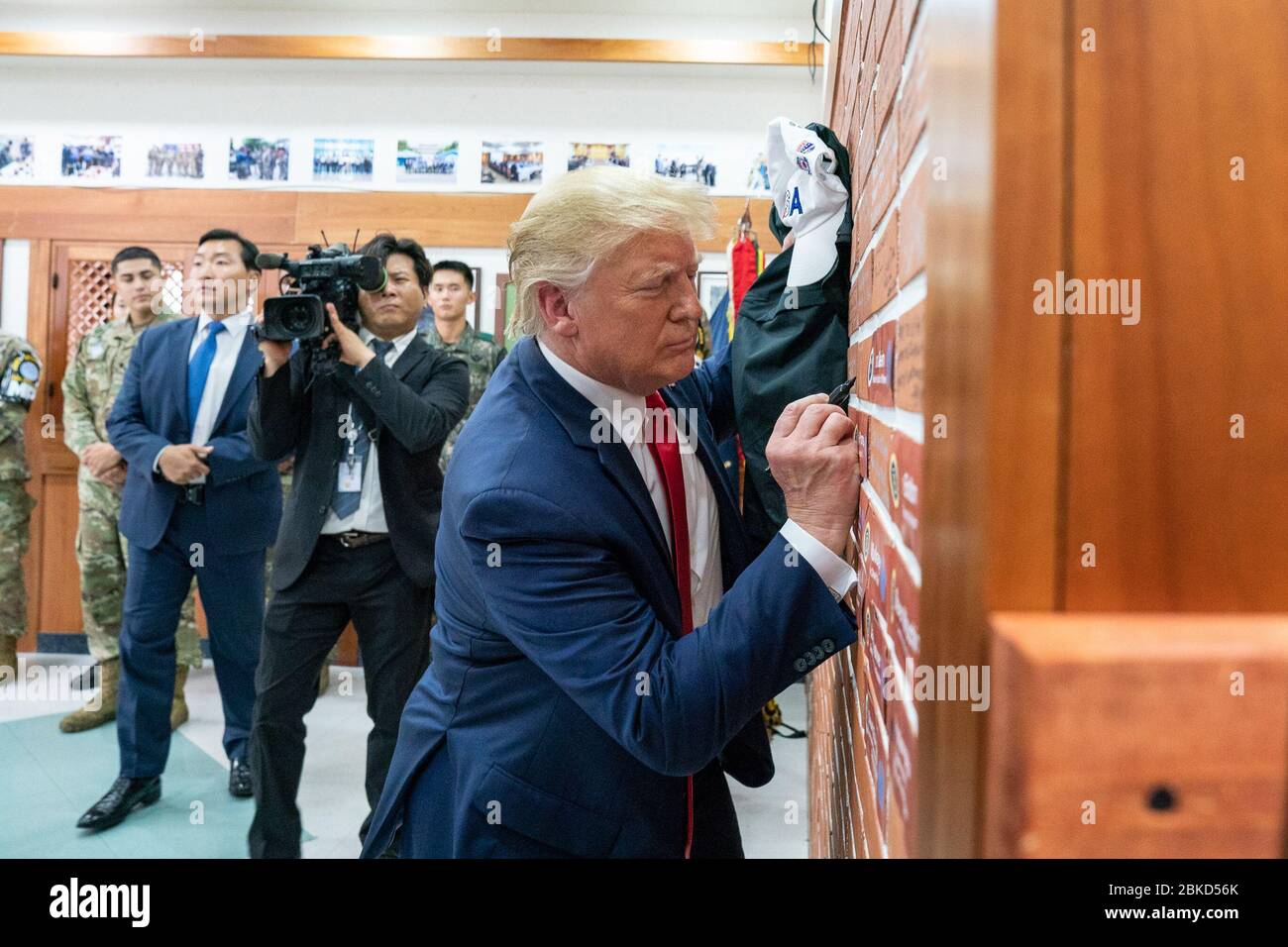 On June 30, 2019, President Trump visited the Korean Demilitarized Zone ...