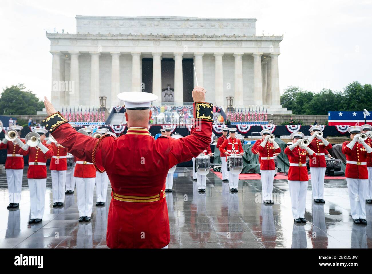 On July 4, 2019, the U.S. Marine Corps Band performed at the Salute to ...