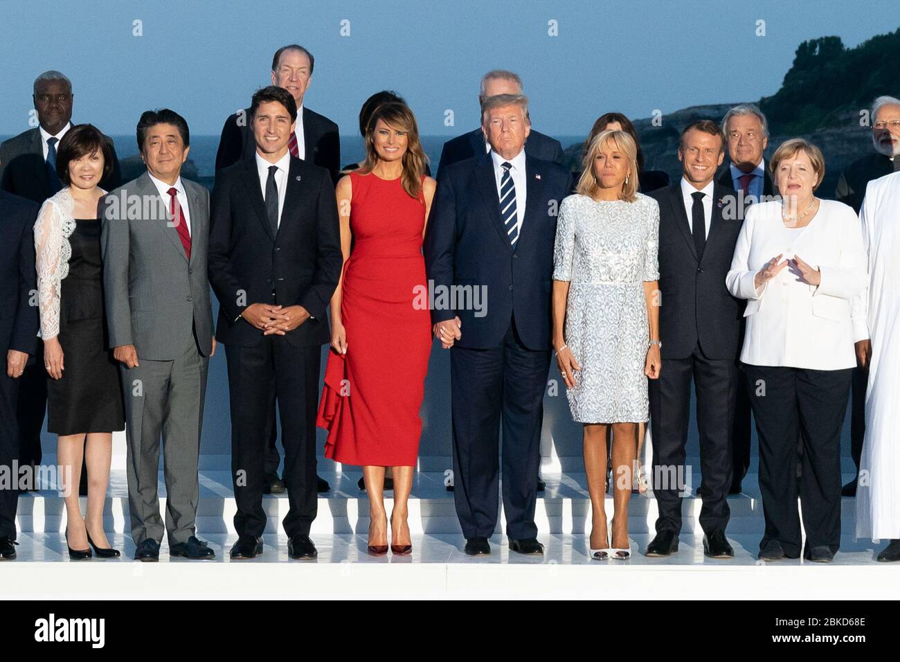 President Donald J. Trump and First Lady Melania Trump join other G7 ...