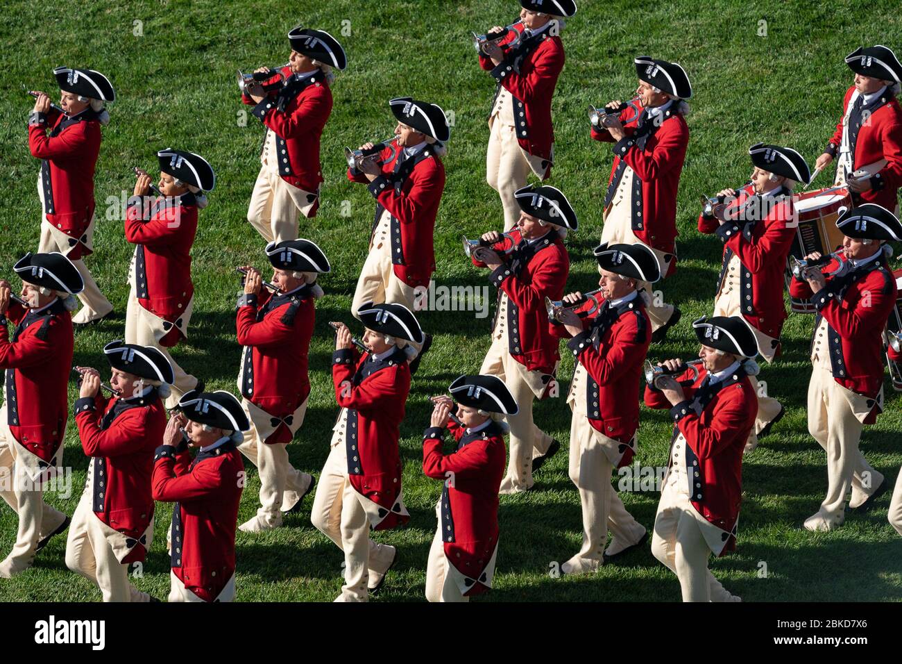 Army old guard fife and drum corps hi-res stock photography and images ...