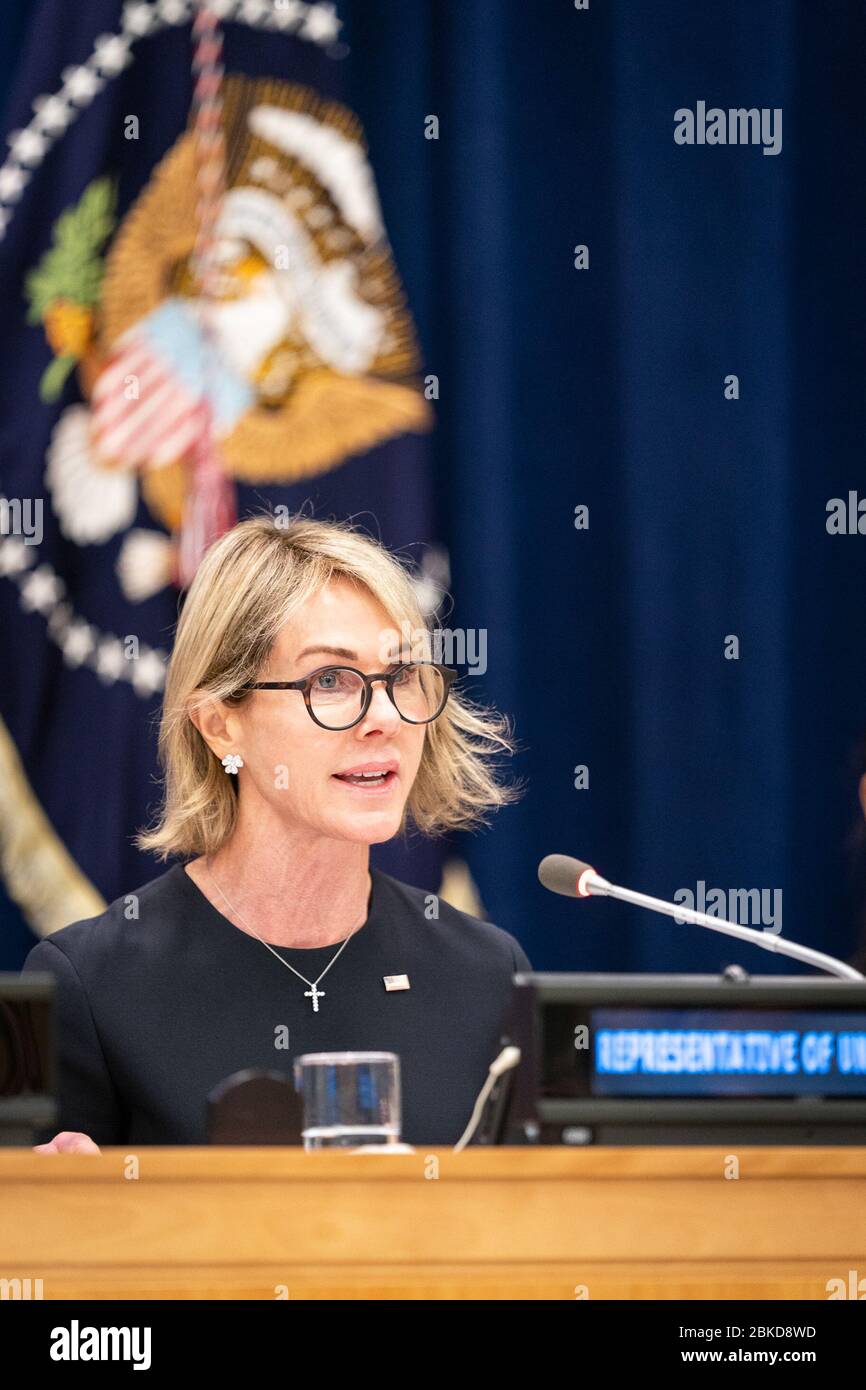 On September 23, 2019, U.S. Ambassador to the United Nations Kelly ...