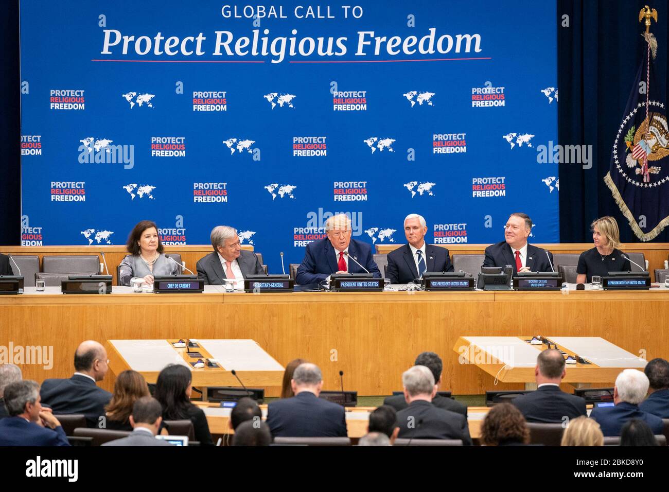 On September 23, 2019, President Donald J. Trump spoke at a United Nations event focused on ...