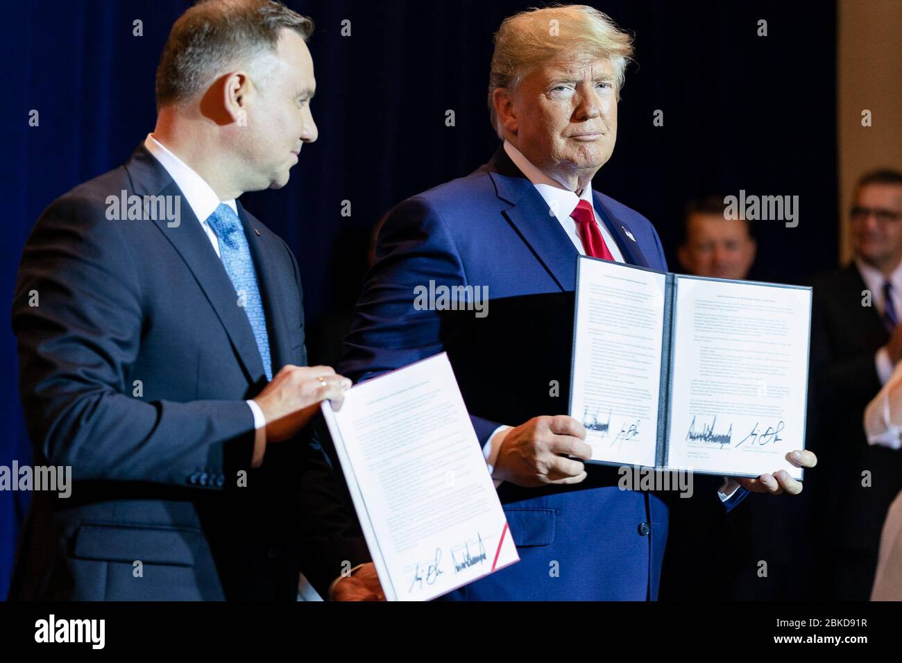 On September 23, 2019, President Donald Trump and Polish President ...