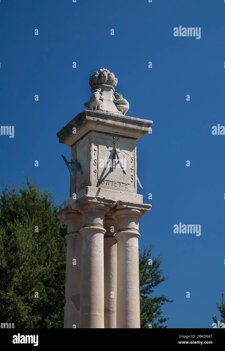 Sundial Dallas, Texas, USA Stock Photo - Alamy