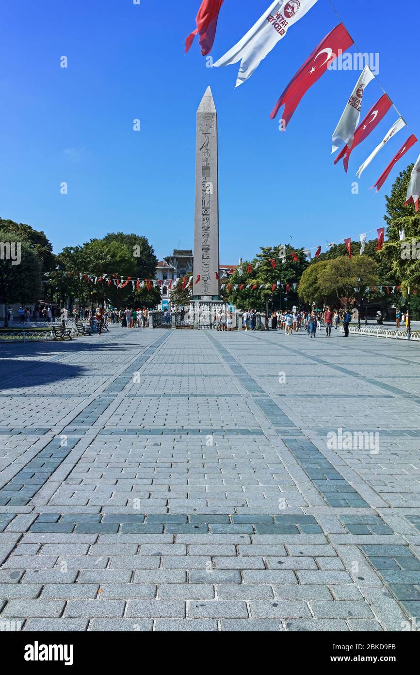 Walled obelisk sultanahmet square istanbul hi-res stock photography and ...