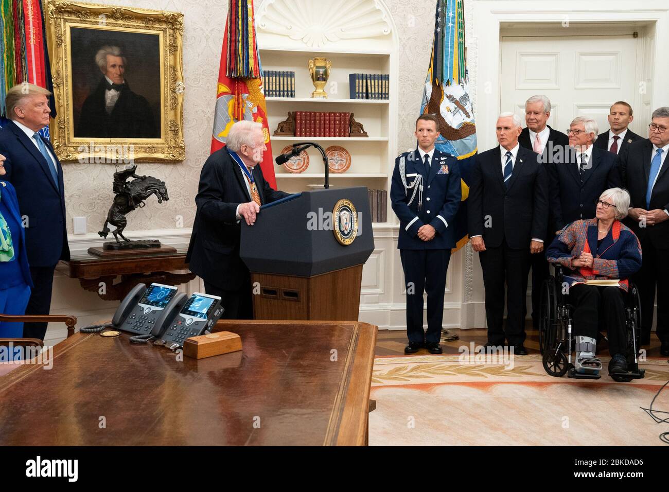 On October 8, 2019, President Donald J. Trump presented the ...