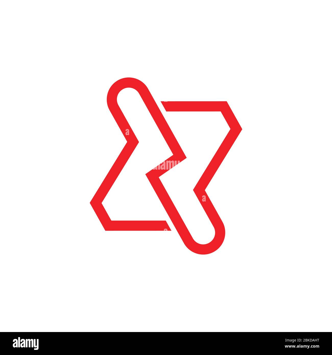 polygon line abstract technology logo vector Stock Vector Image & Art ...