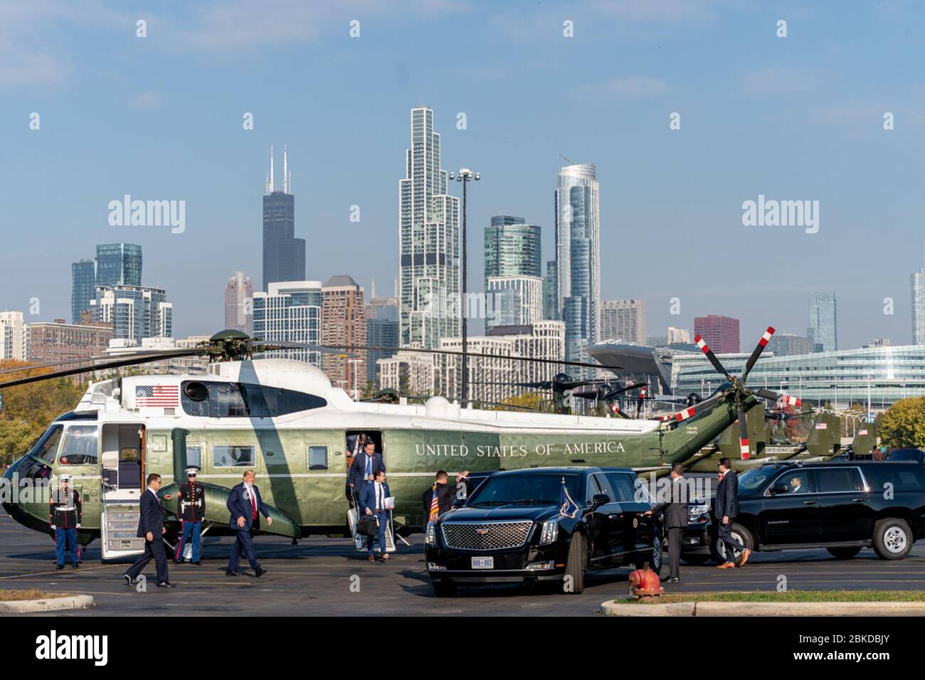 Soldier field landing zone hi-res stock photography and images - Alamy