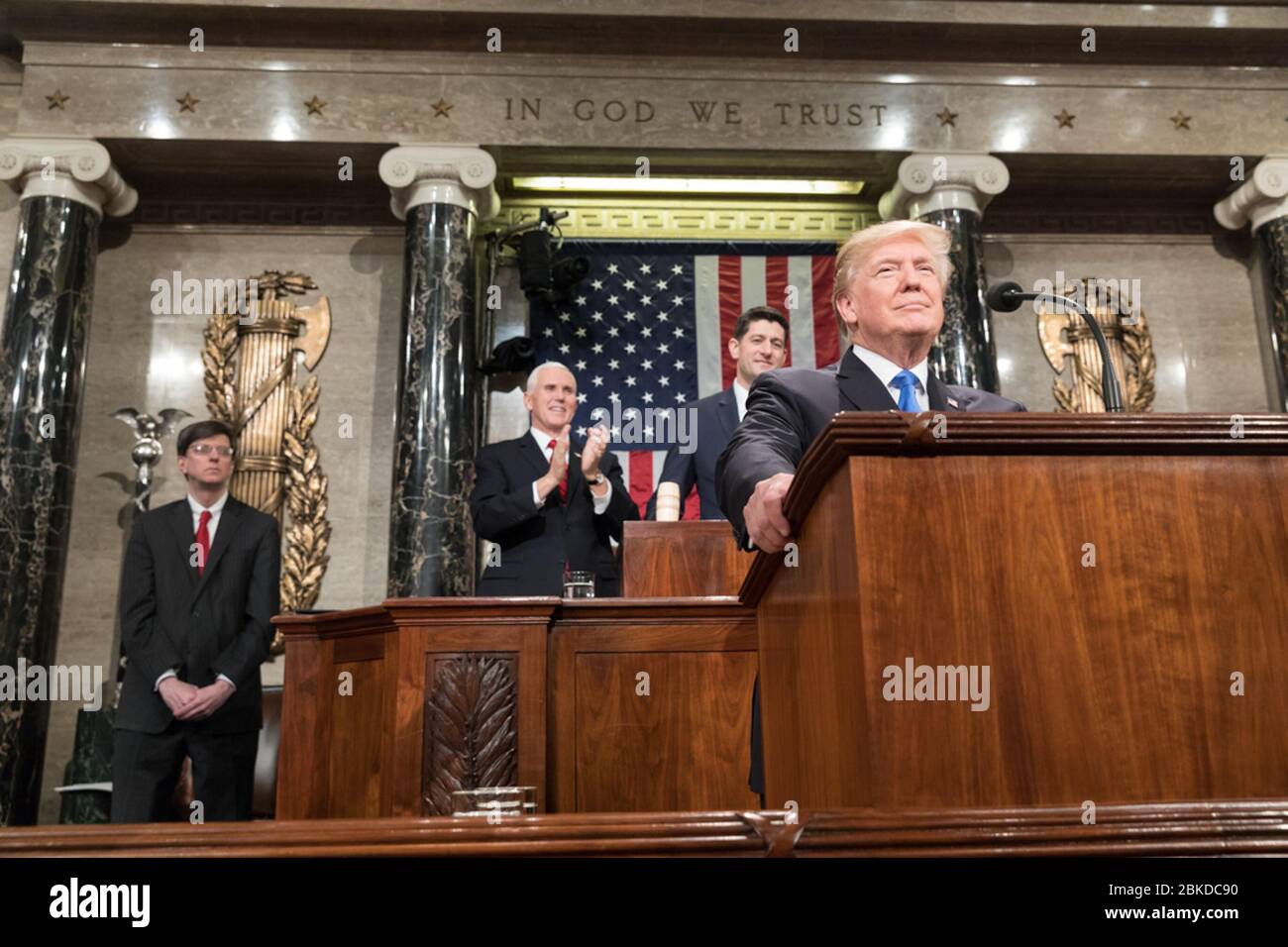 The 2018 State of the Union address delivered by President Donald J ...