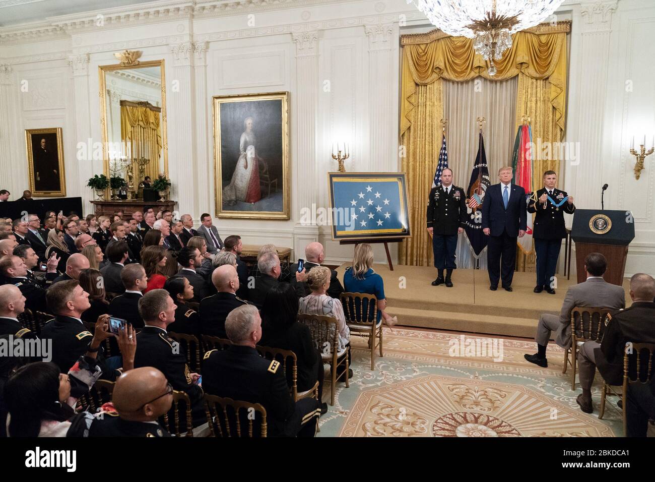 On October 30, 2019, President Donald Trump presented the Medal of ...