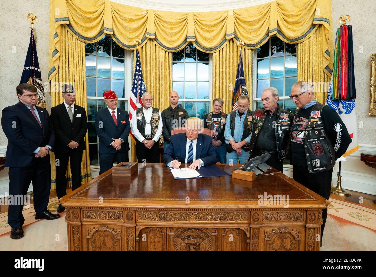 On November 7, 2019, President Donald Trump, joined by Veterans Affairs ...