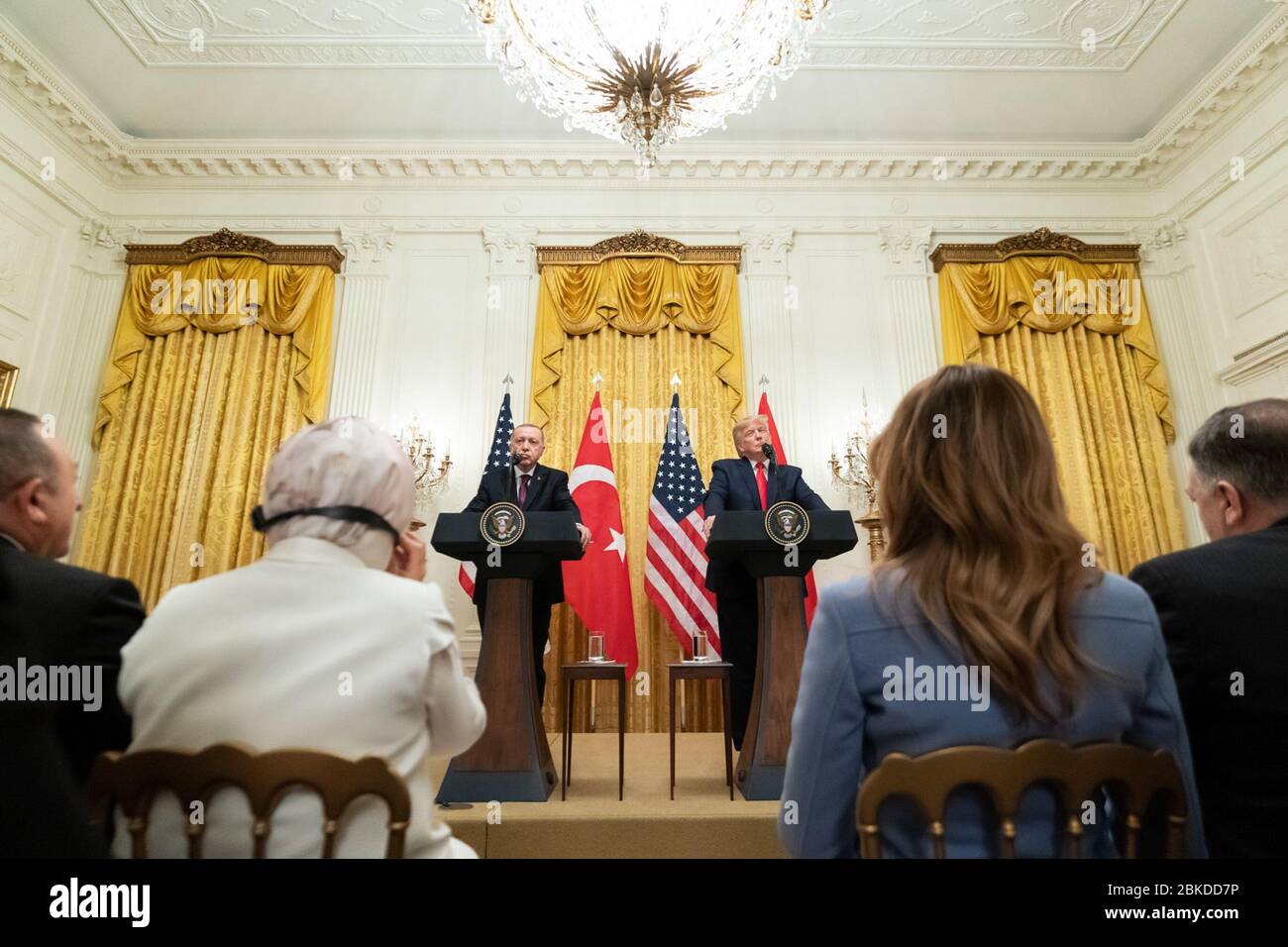 President Trump and Turkish President Erdogan hold a joint press ...