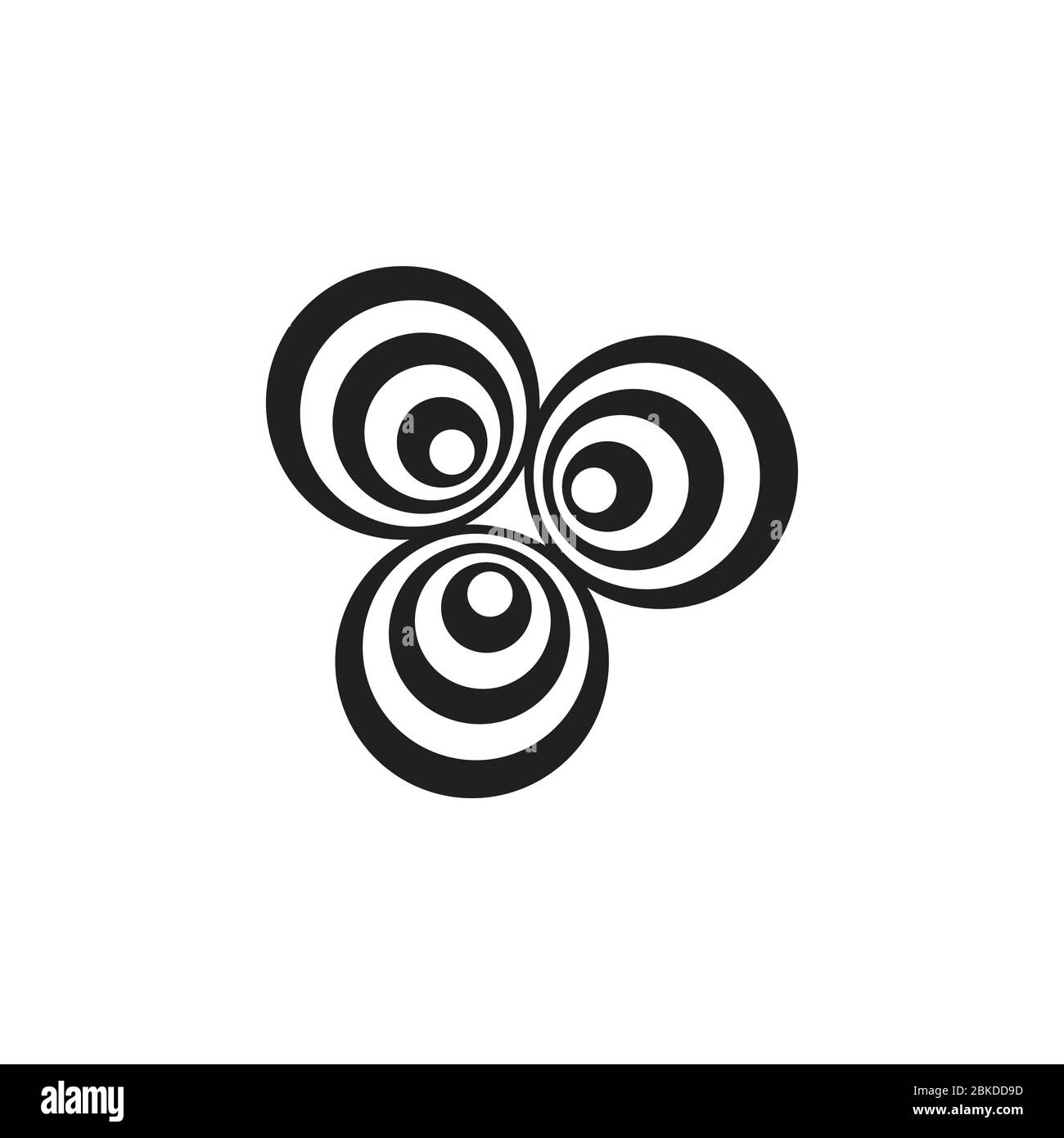hypnotic symbol logo vector Stock Vector Image & Art - Alamy