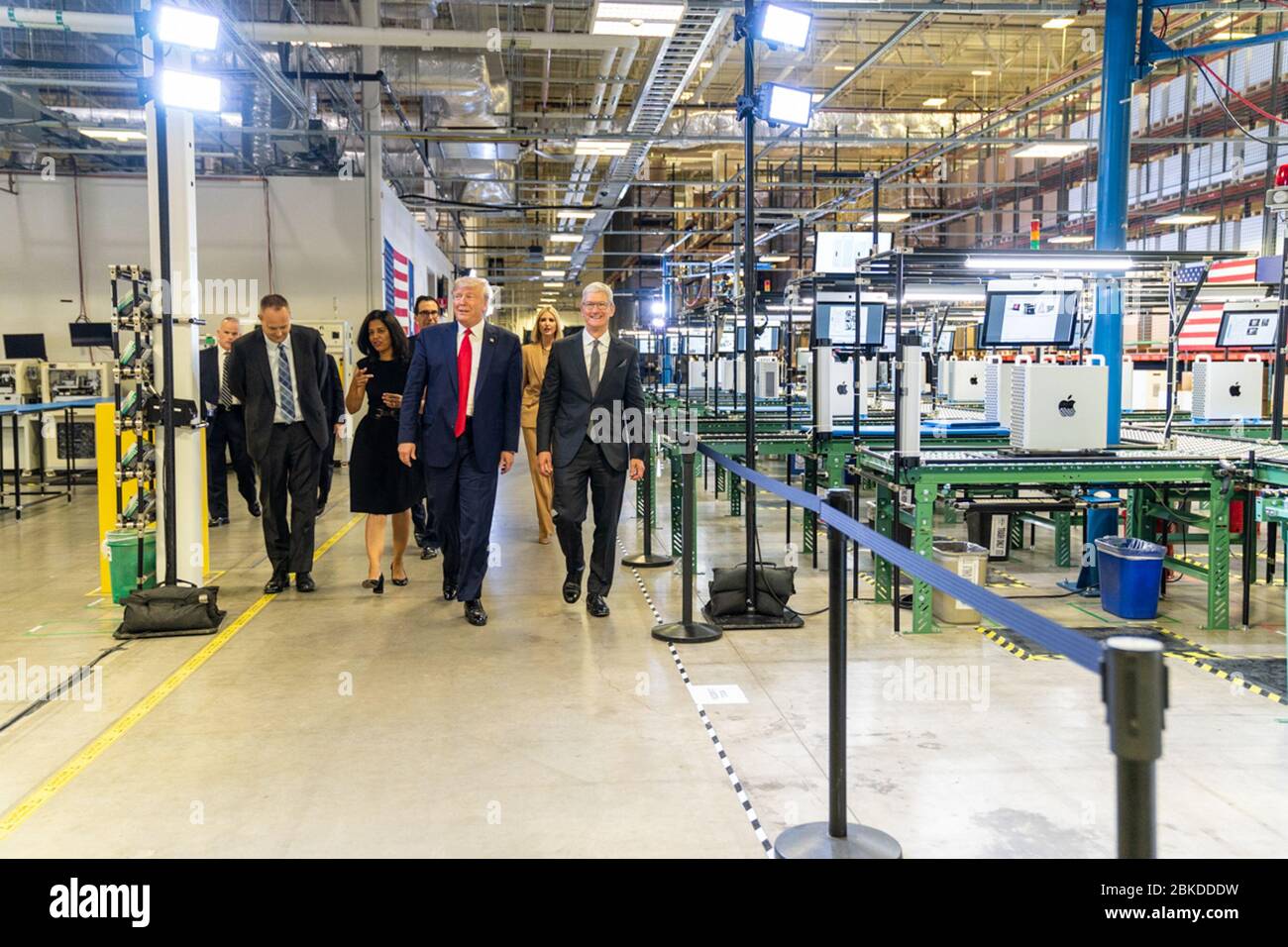 On November 20, 2019, President Donald Trump, joined by Apple CEO Tim ...