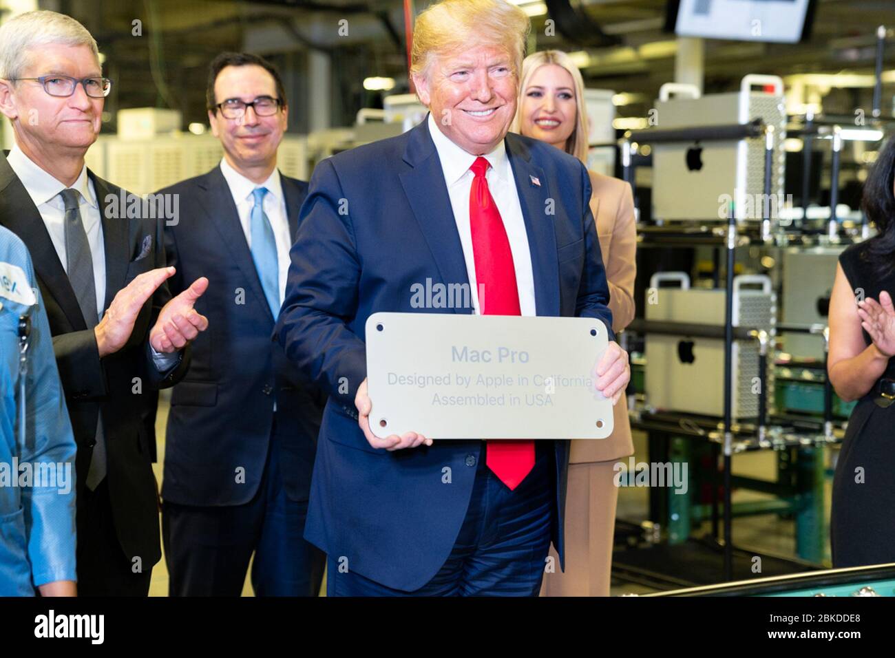 On November 20, 2019, President Donald J. Trump toured the Apple ...