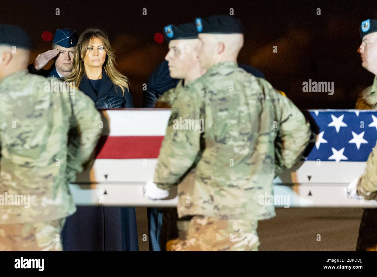 Trump hand over heart hi-res stock photography and images - Alamy